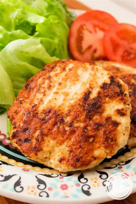Hamb Rguer De Frango Aveia Lanche Manga Pimenta