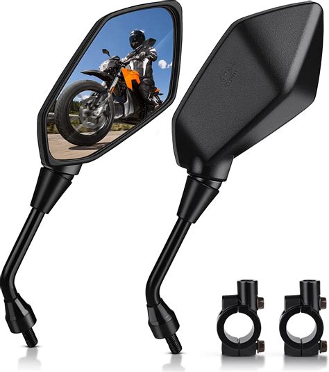 Espejos Retrovisores Para Moto Universales Juego Derecho Izquierdo Pz
