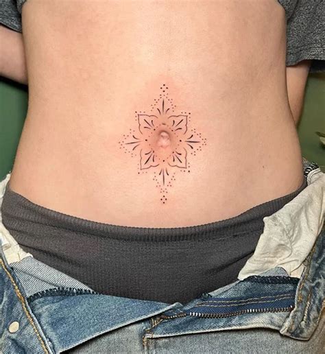 Pretty Belly Button Tattoos Emikoaksara