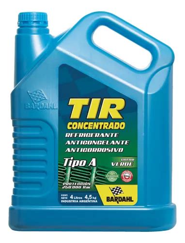 L Quido Refrigerante Anticorrosivo Tir Bardahl Verde L Env O Gratis