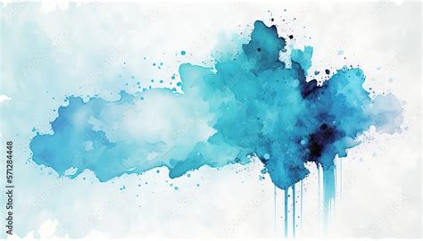 fond texturé de peinture aquarelle en tâches de couleur Stock