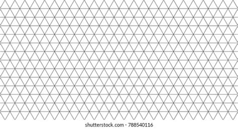 Isometric Grid Seamless Pattern Vector Template Stock Vector Royalty