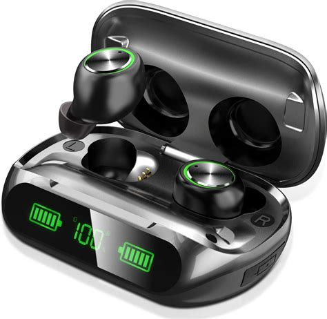 Écouteurs sans fil Bluetooth 5 3 écouteurs intra auriculaires TWS avec