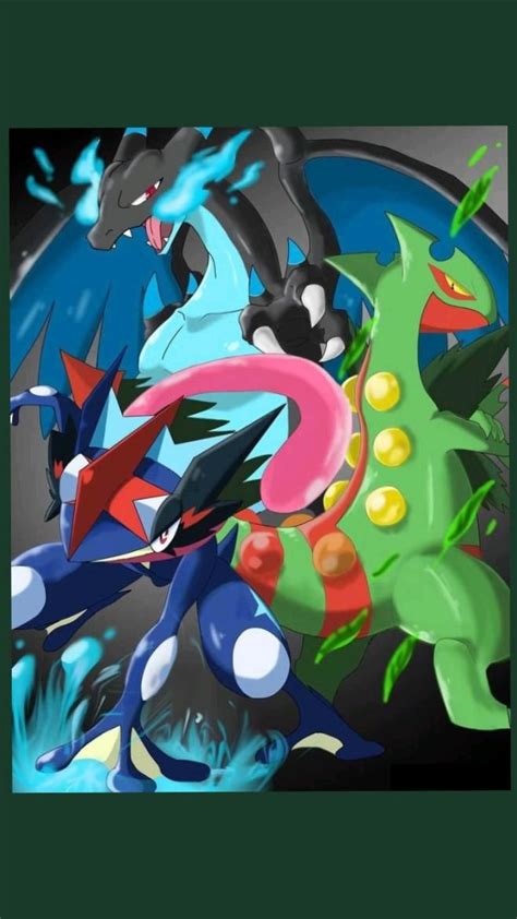 Charizard Mega X Mega Greninja And Sceptile Artofit
