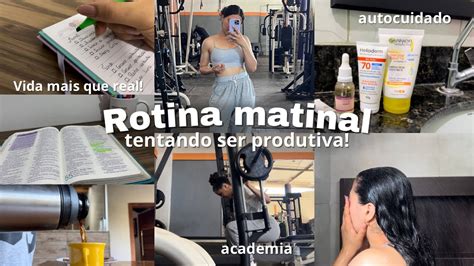 Rotina matinal REAL tentando ser produtiva organização academia