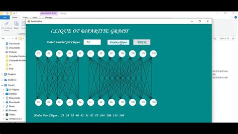 finding max density clique with bipartite graph using c youtube