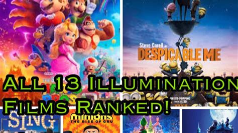 All Illumination Films Ranked Youtube