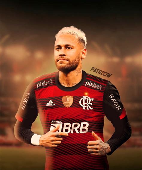 Neymar Flamengo Em 2023 Neymar Camiseta Do Flamengo Neymar Jr