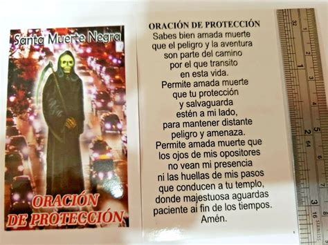 Oración a la Santa Muerte Negra para protección Catalogo de Oraciones