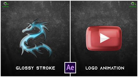 Glossy Logo Animation Templates Ak Motions