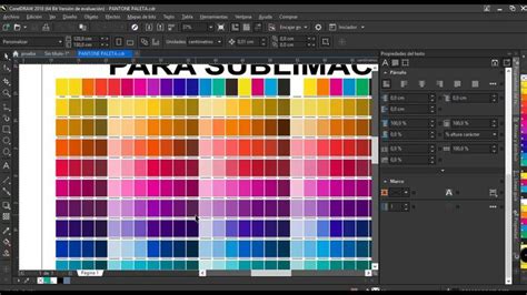 Paleta De Colores Para Sublimar Crear Paleta De Colores En Corel Draw