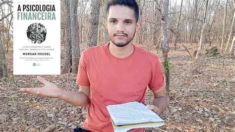 A Psicologia Financeira Morgan Housel Resumo YouTube