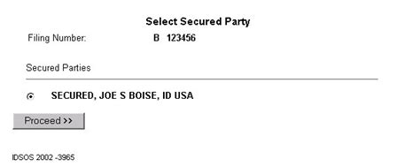 idsos ucc online secured party help
