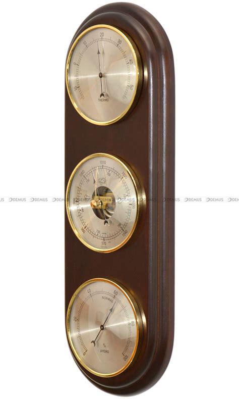 Barometr Termometr Higrometr TFA Owal3D N 010 WA6 14x38 Cm Zegary