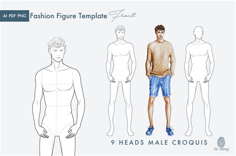 FASHION DESIGN CROQUIS Template Male Lupon Gov Ph