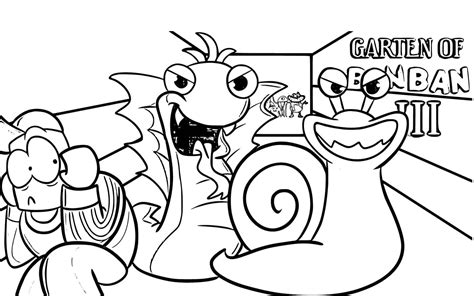 Coloriage Garten Of Banban Chapter Garten Of Banban Chapitre