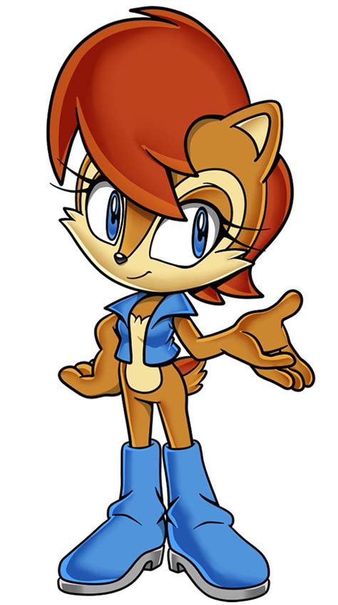 Sonic Postcard Princess Sally By Crystal Ribbon On Deviantart Sonic Sonic Art Sonic Fan Art