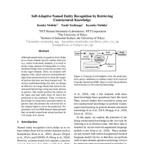 self adaptive named entity recognition by retrieving unstructured knowledge acl anthology