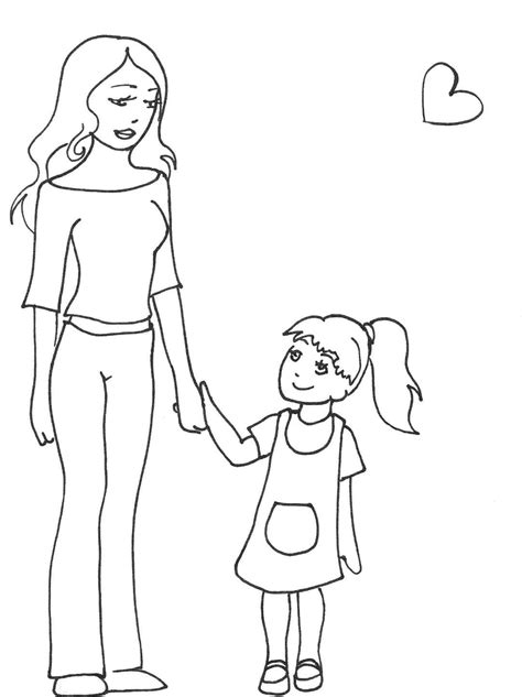 Coloriage Maman Coloriages à imprimer sur Wonder Day
