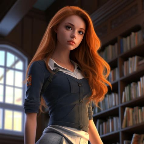 Premium AI Image Kim Possible