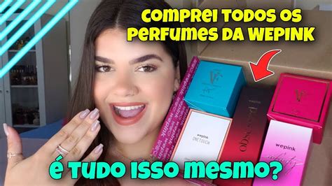 Comprei Todos Os Perfumes Da Wepink Marca Da Virg Nia Fonseca S O