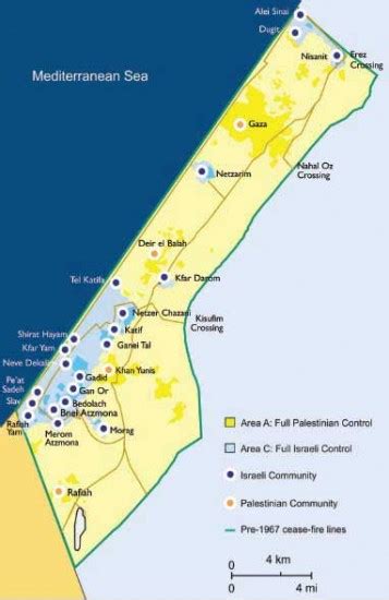 Faixa de Gaza História InfoEscola