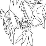 14 Cool Coloriage Pokemon Lunala Gallery Idee De Coloriage