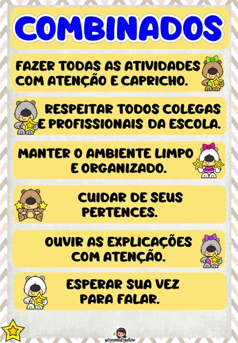 Cartazes Para Sua Sala De Aula