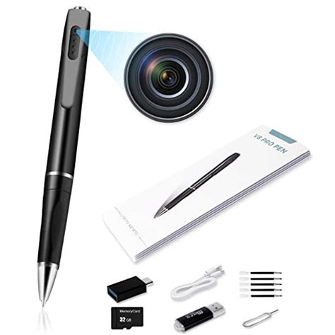 Snagshout Spy Camera Pen 1080P Video Recorder HD Gear Body Camera
