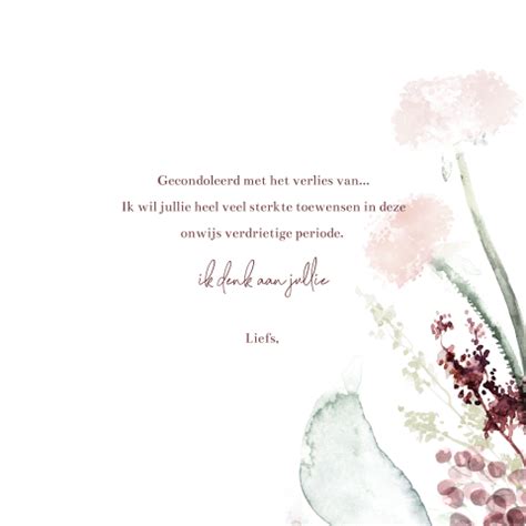 Condoleancekaarten Maak Je Bij Daglief
