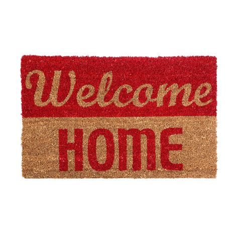 Amazing Natural Coir Non Slip Welcome Floor Entrance Door Mat Indoor Outdoor Ebay