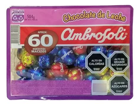 Bandeja X Huevos Macizos Chocolate Ambrosoli Pascua G Cuotas