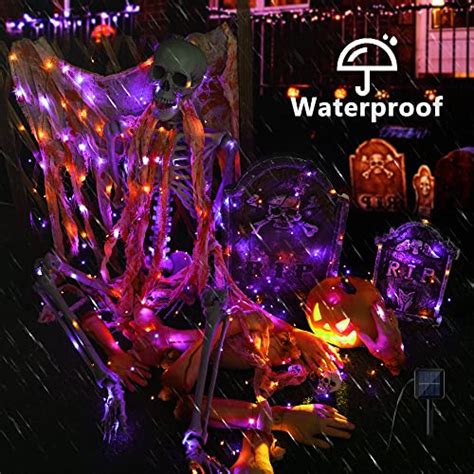 Brizled Lumi Res D Halloween Orange Et Violet M Led Oranges