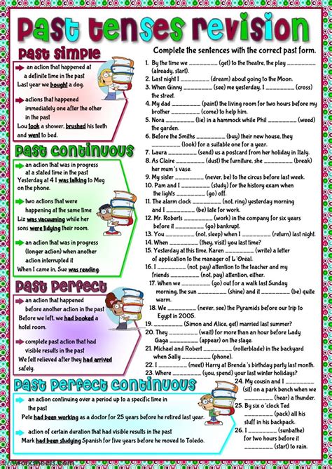 Past Continuous Tense Exercise