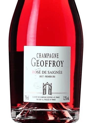 N V Geoffroy Rosé de Saignée Brut Champagne Premier Cru Vivino US