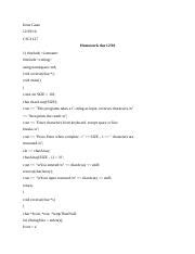 Csci Programming Hw Assignments Docx Irene Guan Csci