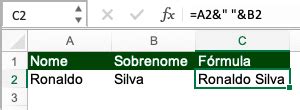 Fun O Concatenar No Excel Como Usar E O Que Ela Faz