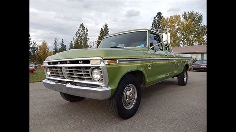 Ford F Super Cab Camper Special V Youtube