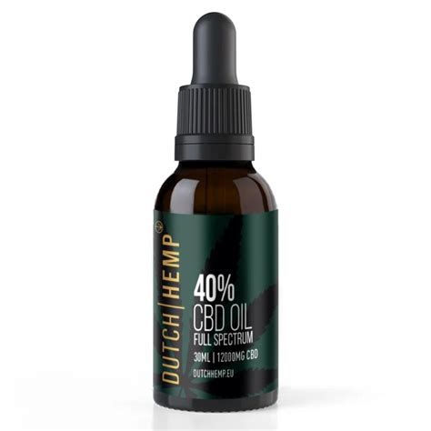 CBD Olie Full Spectrum Van DutchHemp 30 Ml 40 CBD