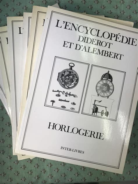 Lot de 6 encyclopédies Diderot et d Alembert Ressourcerie Histoires