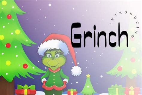 Grinch Font By Giartstudios Creative Fabrica