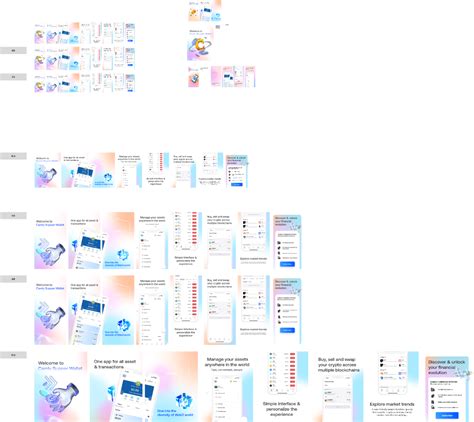 Crypto Wallet App Community Figma