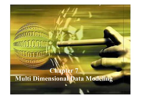 multidimensional data modeling fundamentals of business analytics chapter 7 multi dimensional
