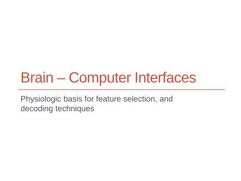 pdf brain computer interfaces brain computer interfaces many applications many
