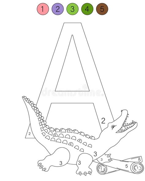 Alphabet Du Livre De Coloriage Avec Animaux Page De Coloriage Abc Pour
