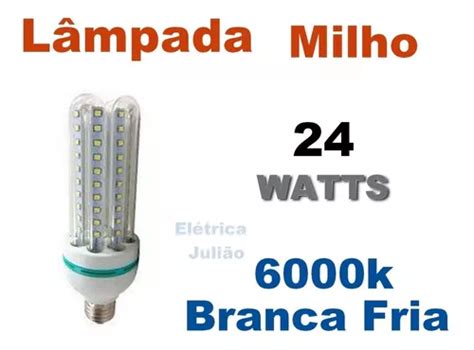 Kit C 3 Lâmpada Compacta Milho 24w 4u 6000k Branco Frio Frete grátis