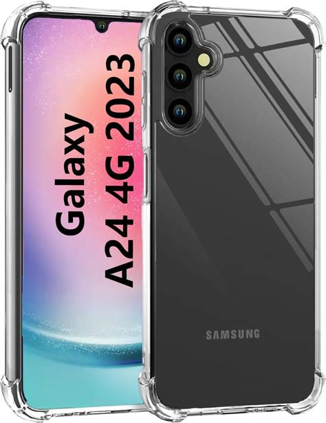USTIYA Funda Para Samsung Galaxy A24 4G 2023 Case Uso Rudo Bumper Shock