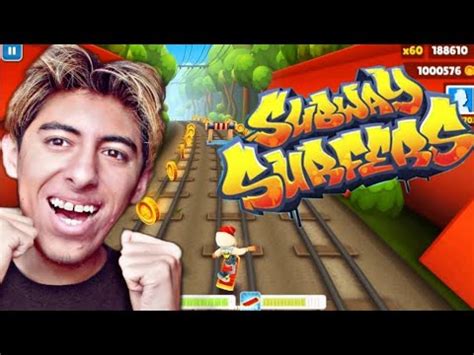 JUGANDO EN LA PRIMERA VERSION DE SUBWAY SURFERS YouTube