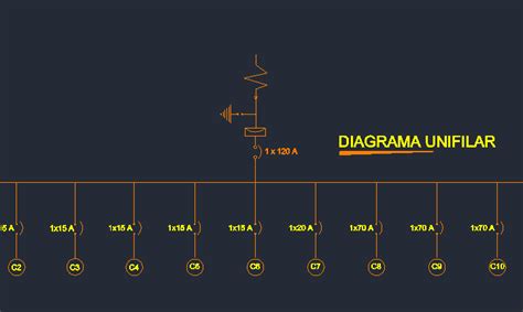 Plano de instalación eléctrica Descargar en DWG Detalles CAD