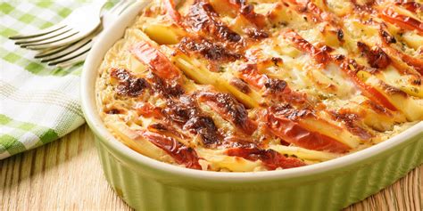 Recette Gratin De Pommes De Terre Tomates Et Mozzarella Facile Mes